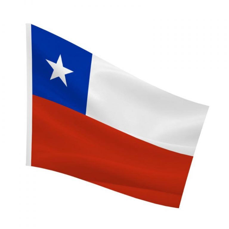 Banderas de Chile Estampada 60x90 cm – Doral | BUALE