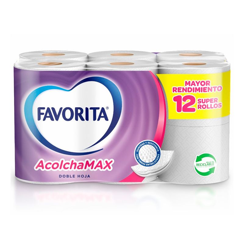 Toalla Papel Hogar Mega Rollo – Favorita – BUALE