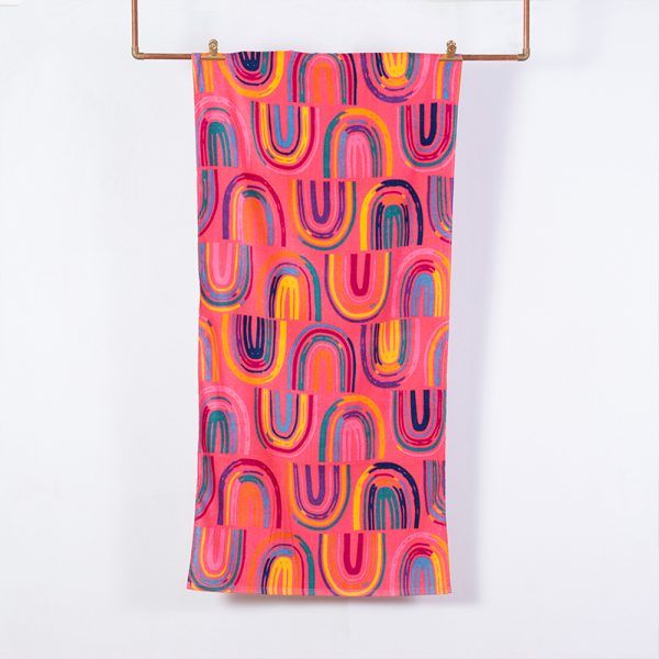Toalla de Playa Velour 70×150 cm / Totoralillo – Mashini – BUALE