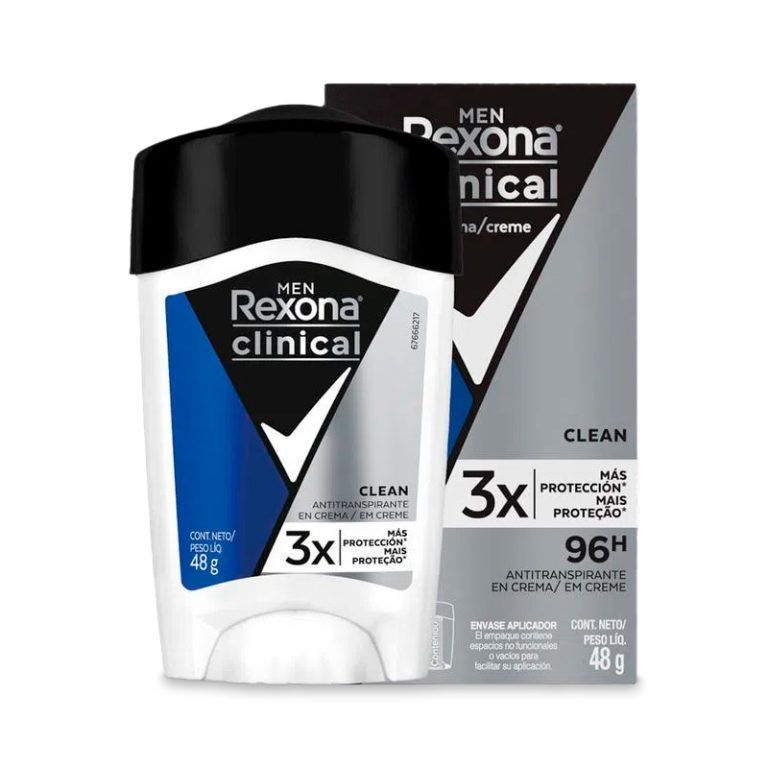 Desodorante Soft Solid Clean 48g - Rexona - BUALE