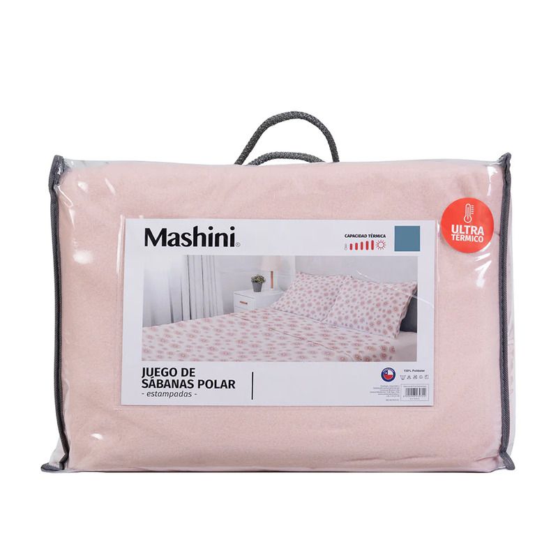 Juego de Sábanas Polar Estampada 2 Plazas / Veracruz – Mashini – BUALE