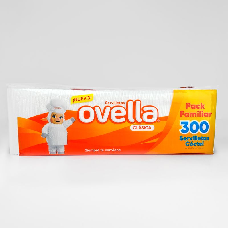 Servilleta Clásica Cocktail 50 Unidades - Favorita | Hogar BUALE