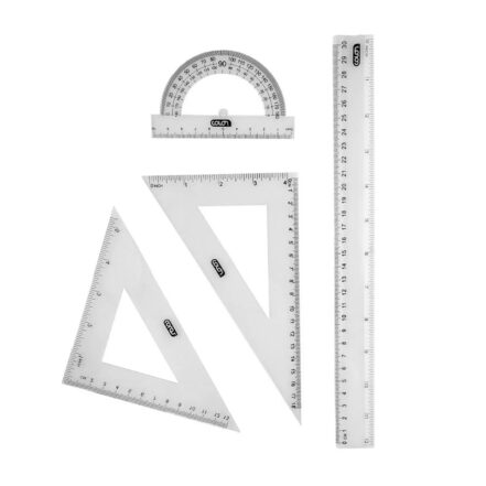 Set Geometría Plástico 4 Pzas. - Colón - BUALE