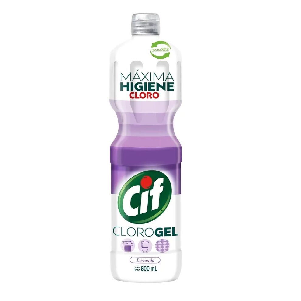 Cloro Gel Lavanda Botella 800 ml - Cif |BUALE