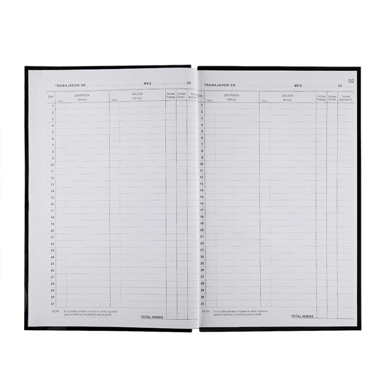 Libro De Asistencia AT-500 200 Hojas - Torre - BUALE