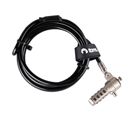 Candado de Seguridad Para Notebook 4D 2M Ajustable - Torre - BUALE