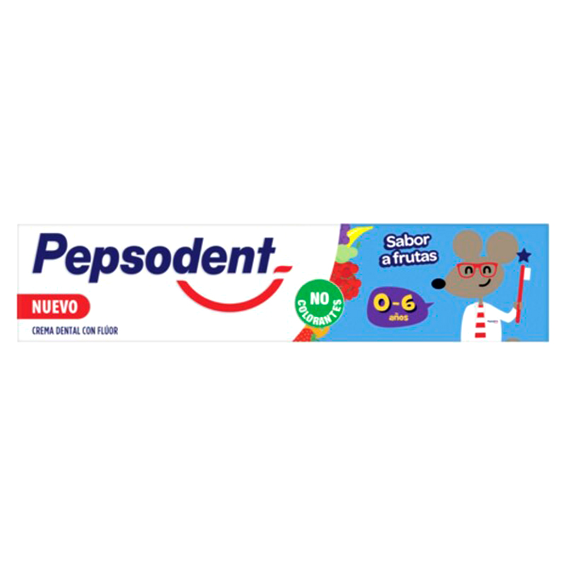 Pasta Dental Niños Sabor Fruta 90 gr. - Pepsodent | BUALE